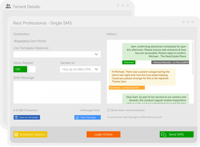 SMS Solutions | Rest Professional